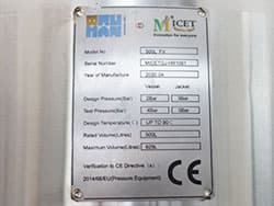 25BBL Bright Tank | Jacketed Brite Tank - Micet Craft Brewery Equipment