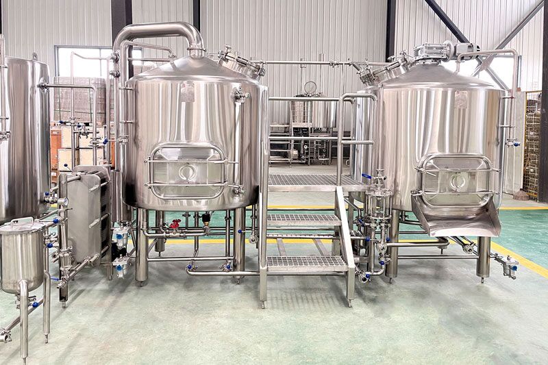 5BBL beer brewing equipment completed - Micet Craft Brewery Equipment