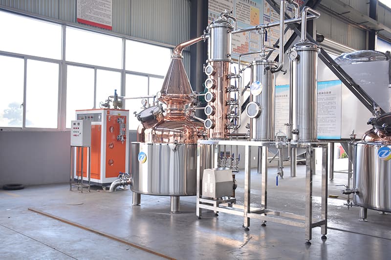 Distillation equipment in beer brewing: principles and applications
